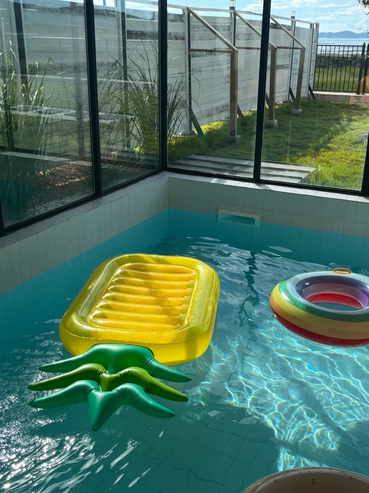 프라이빗한 태안 풀빌라 펜션 '풀빌라 바다 린' 온수 가능 : 네이버 블로그