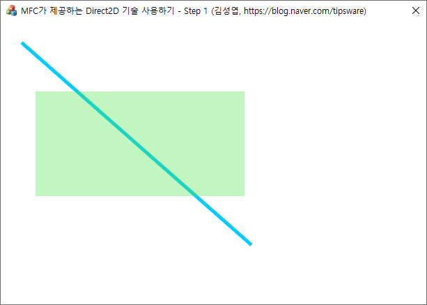 MFC에서 제공하는 Direct2D 기술 사용하기 - Step 1 : 네이버 블로그