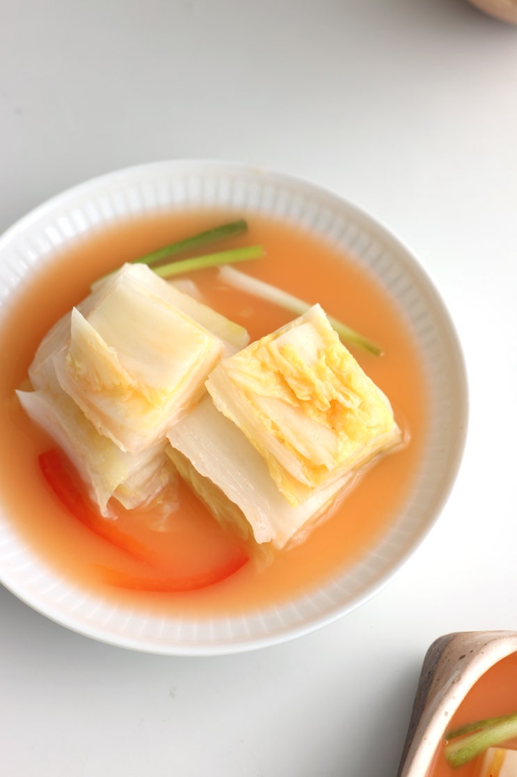 백김치 담그는 방법 쉬운 레시피 국물까지 맛있는 백김치만들기 네이버 블로그