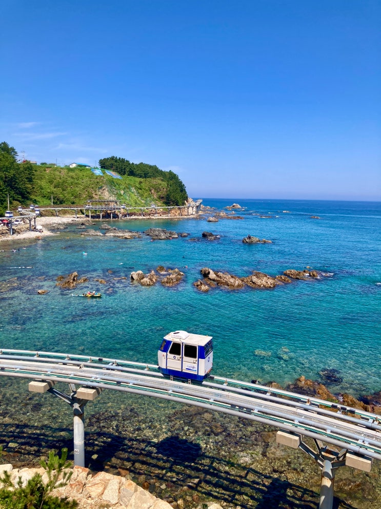 경북 울진 폭풍 속으로 드라마 세트장 대나리 방파제 작은 해변 울진 가볼 만한 곳 뷰맛집 울진 여행지 여행 코스