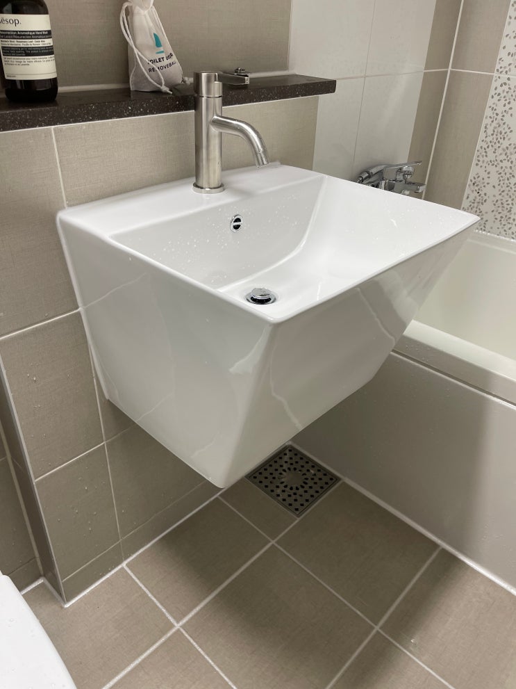 명지 협성휴포레 아파트에서 킴스코파쎄 KB5000 해바라기 샤워기 대림바스 CL370 반다리 세면대 교체 시공 사례 : 네이버 블로그