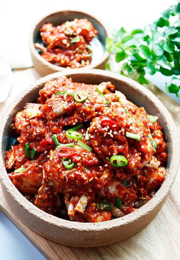 양념게장 만드는법 양념 꽃게장 꽃게무침 레시피 냉동꽃게 요리 손질법 네이버 블로그