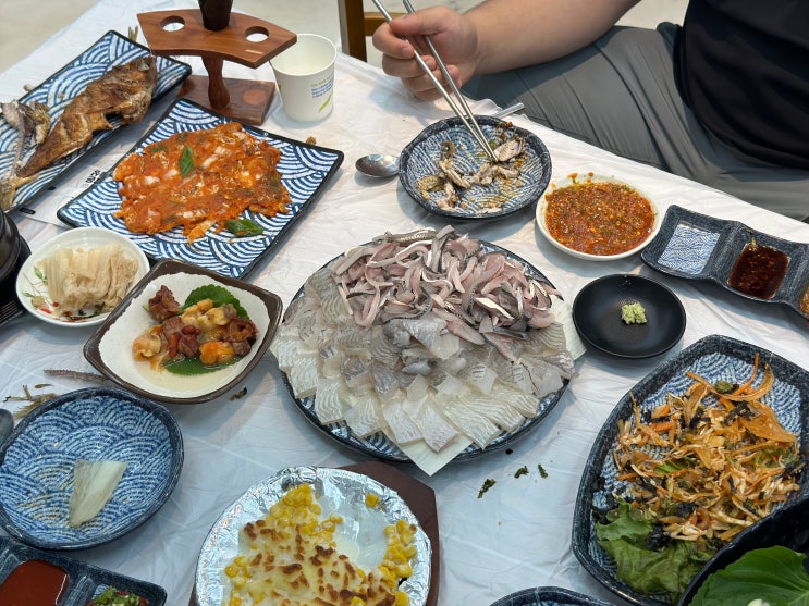 부산 사하구 괴정 맛집괴정 횟집 파도치노에서 모듬회전어 먹고 온 찐후기 네이버 블로그