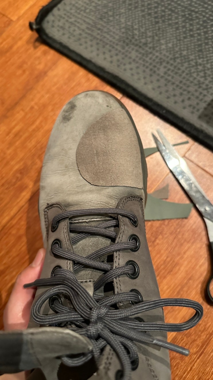 Timberland 부츠를 바이크용으로 DIY : 네이버 블로그