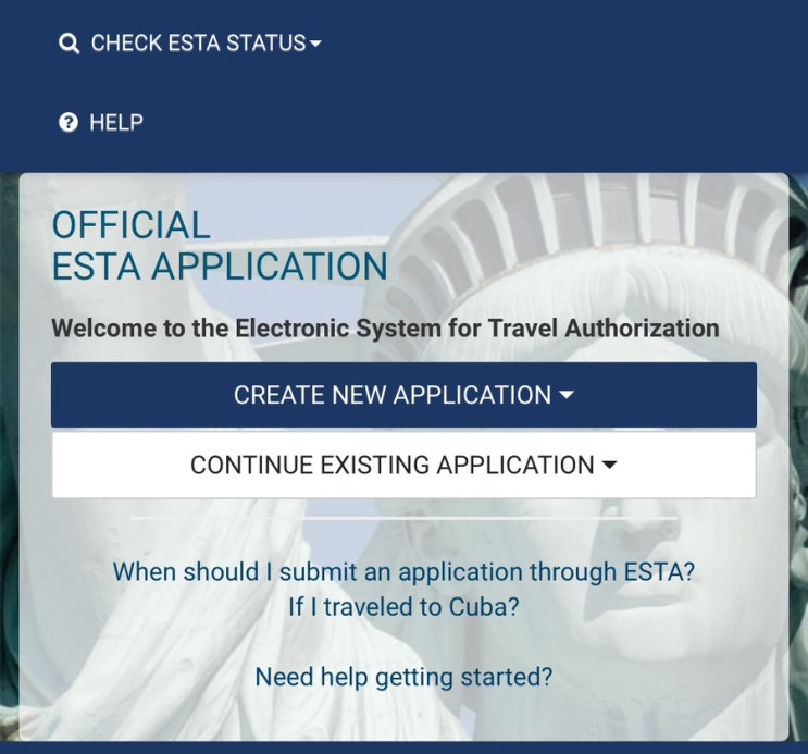 미국 ESTA 비자 신청부터 승인까지 : 네이버 블로그