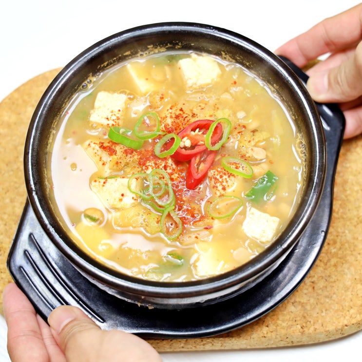 청국장맛있게끓이는법 묵은지 신김치 청국장찌개 만드는법 레시피 : 네이버 블로그