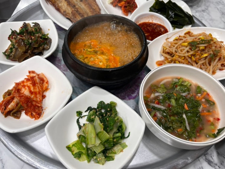 포항 죽도시장 대화식당 허영만 백반기행에 나온 가성비 보리밥 정식 네이버 블로그