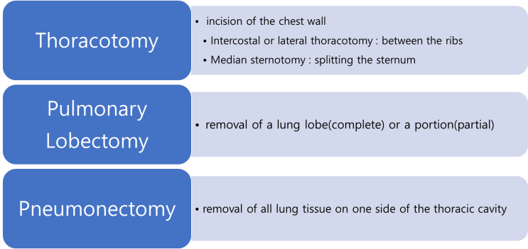 Partial and total lung lobectomy : 네이버 블로그
