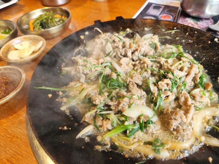 아산 테크노밸리 현주식당 점심 불고기 맛집 핵만족 후기 네이버 블로그