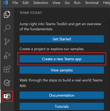 [Teams Toolkit 06] 새 팀즈 프로젝트 만들기 : 네이버 블로그