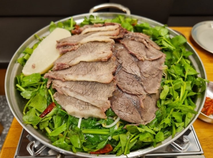 용산역 맛집능동미나리신용산역 용리단길 한식집 가볼 만한 곳 미나리 수육 전골 대박집 네이버 블로그