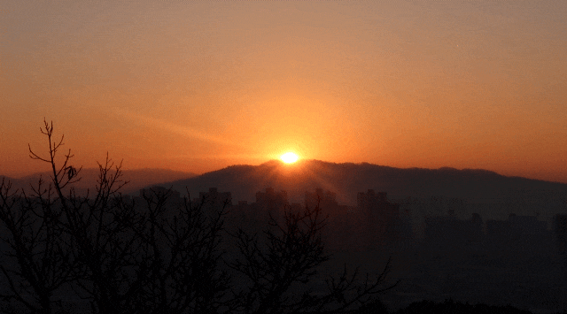 2023년 인생 첫 새해 해돋이 🌅 양주 독바위공원 전망대 : 네이버 블로그