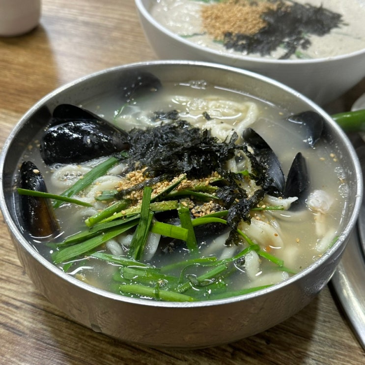 울산 신정동 맛집 수암시장 내 손칼국수가 진짜 맛있는 시골여행 수암점 네이버 블로그