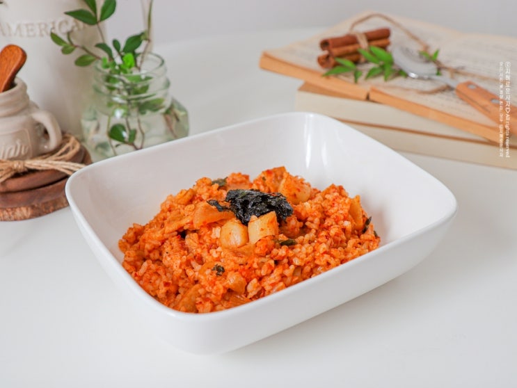 떡볶이 볶음밥 만들기 간단한 자취요리 냉장고파먹기 좋은 메뉴 한그릇요리 네이버 블로그