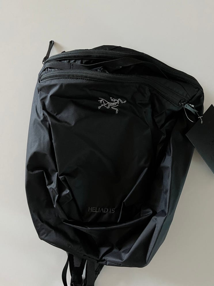 후기 : 아크테릭스 헬리아드 15 백팩 블랙 / ARC'TERYX HELIAD 15 BACKPACK : 네이버 블로그