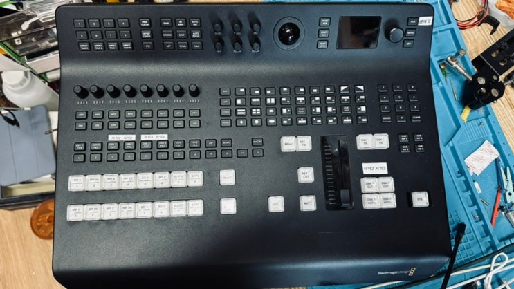 블랙매직 텔레비전 스튜디오 HD 8 스위처 전원 불량 Blackmagic Design ATEM Television Studio ...