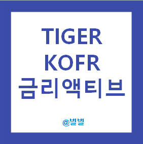 금리ETF TIGER KOFR금리액티브(합성) 파킹통장 한국무위험지표금리 : 네이버 블로그