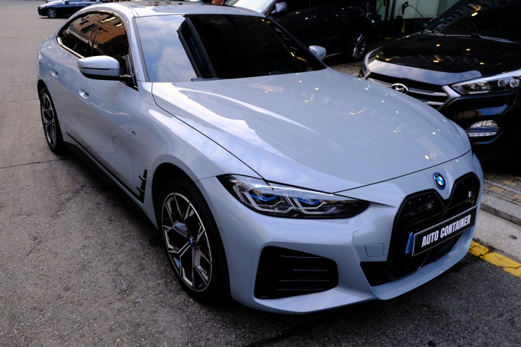 Bmw I4 브루클린 그레이 솔라가드 리얼블랙 볼텍스ir 신차패키지 시공후기 네이버 블로그