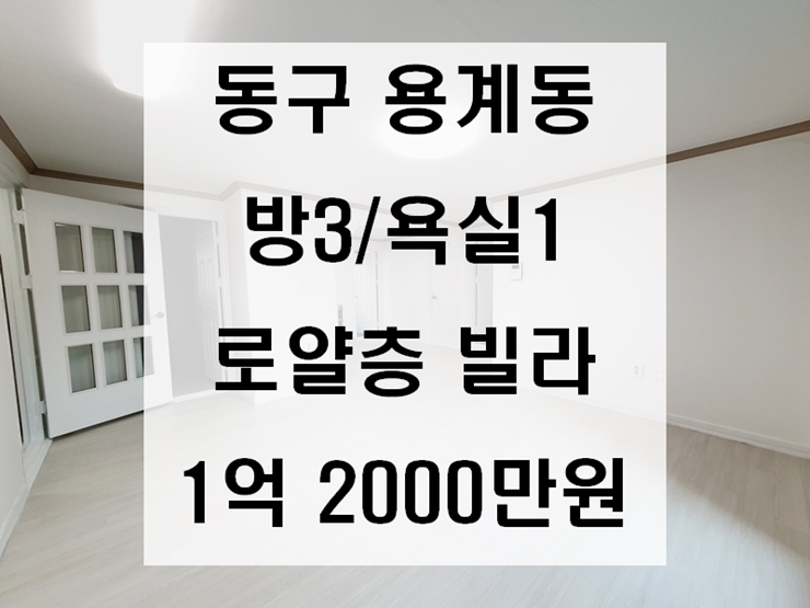 대구빌라매매 V 82 대구 동구 용계동 올화이트 즉시입주가능한 역세권 로얄층 1억대 저렴한 빌라 네이버 블로그