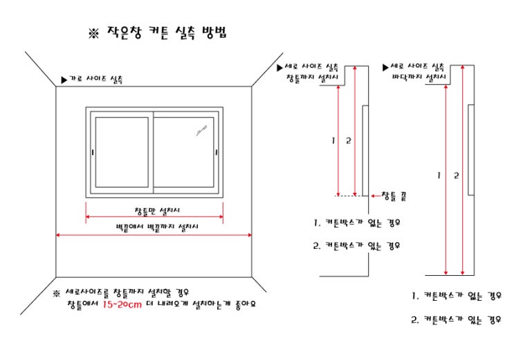 커튼 실측하는 방법 커튼 자가 설치시 사이즈 실측 네이버 블로그