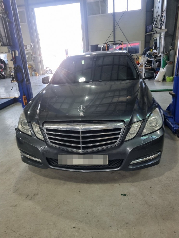 벤츠 W212 E220d 워터펌프, 서모스탯 교환(부산 일광 신도시) : 네이버 블로그