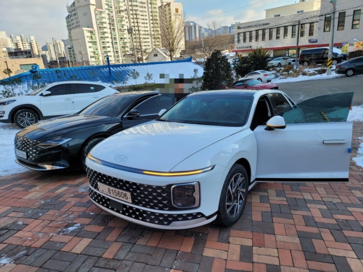 출고하자마자 1100키로 탄 그랜저 신형 GN7 2023 : 네이버 블로그