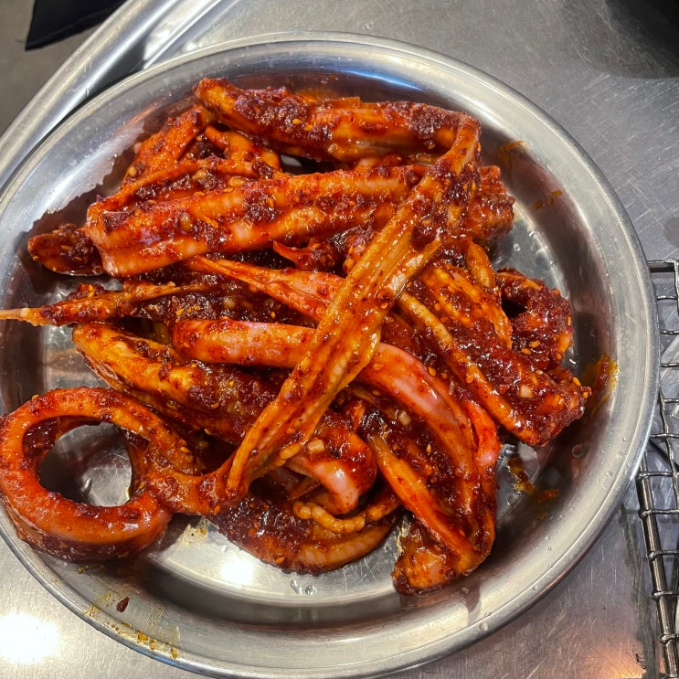 대구 대실역 맛집: 숯불 꼼장어와 닭발이 끝내주는 갈산집꼼장어 : 네이버 블로그