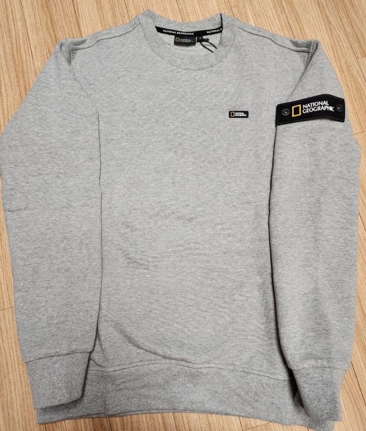 내셔널지오그래픽 폴리카터 스몰 로고 풀기모 맨투맨 티셔츠겨울용기모티셔츠 추천 N214USW950 : 네이버 블로그