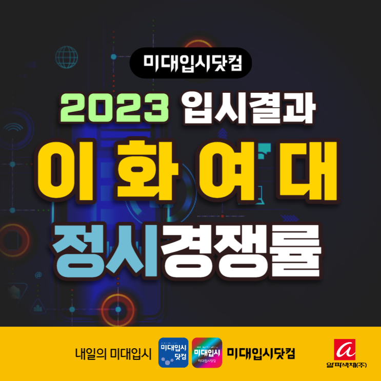 2023 이화여대 정시 경쟁률 이대 이화여자대학교 미대 인문 자연계열 경쟁률 지원현황 동양화 서양화 조소 도자예술 디자인