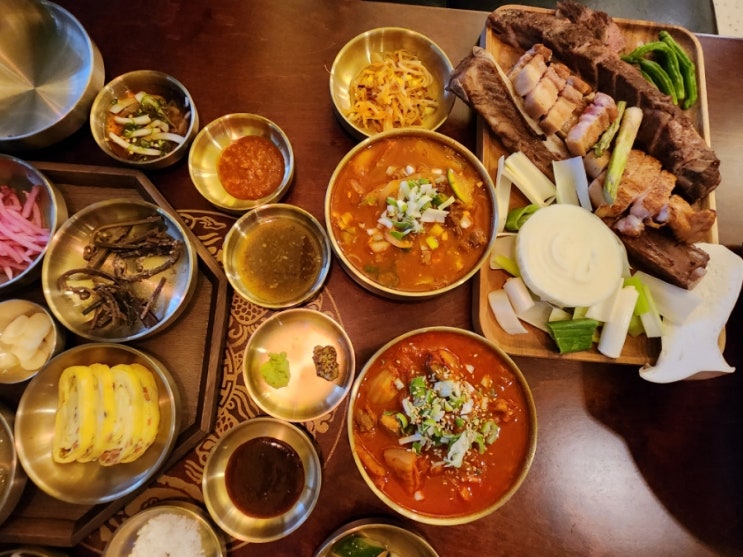충주맛집》호암동 수비드 우대갈비가 맛있는 분위기 좋은 고깃집 가족외식으로 제격인 깔끔한 식당 방이옥 충주호암점 네이버 블로그