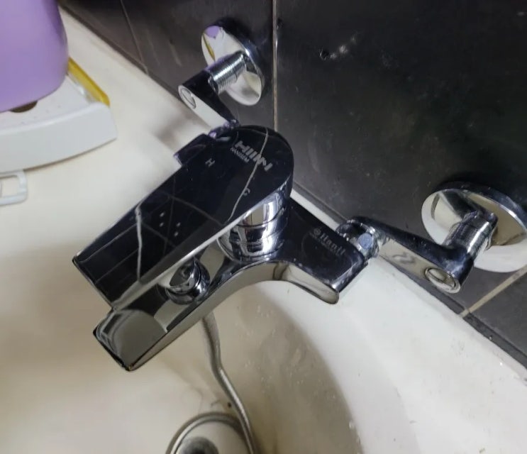 일산 탄현동 샤워기 교체 탄현동 큰마을대림현대 누수 중인 노후 샤워기를 한샘샤워기로 교체 설치 네이버 블로그