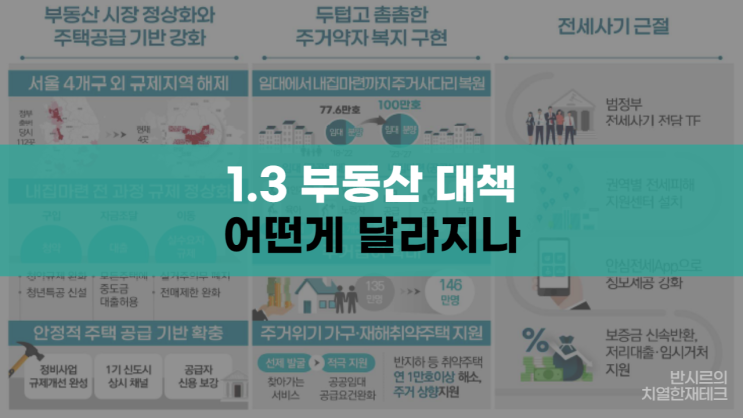 13 부동산 대책 규제지역 해제 外 어떤 게 달라지나 Feat 원문 네이버 블로그