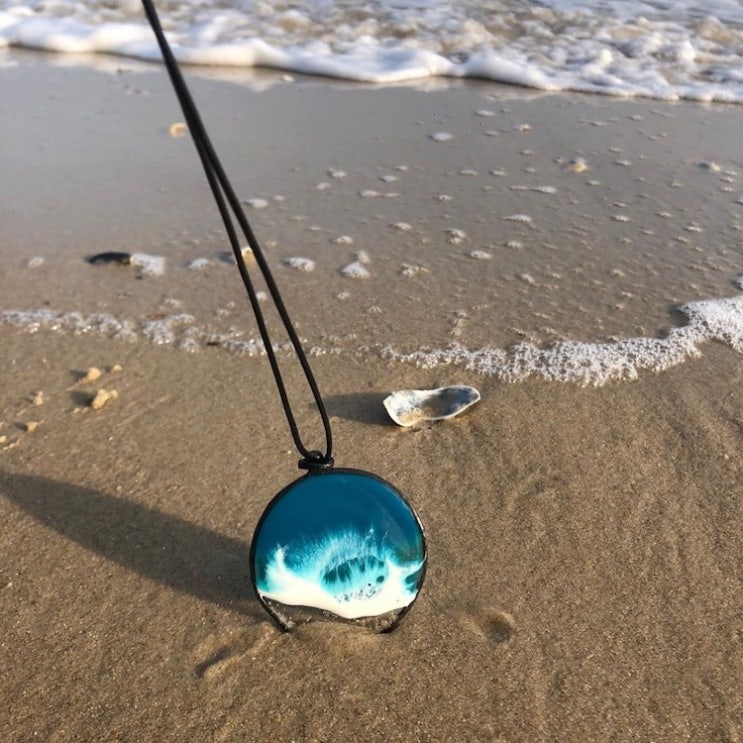 파도를 담는 예술가 안나 파스첸코 유리 작품 : 네이버 블로그