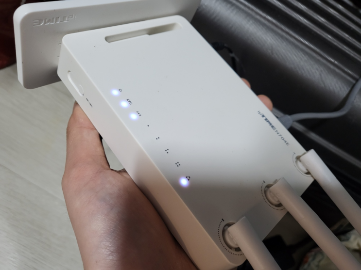 ipTIME 공유기(N704E) 초기화 및 계정, 암호 변경 : 네이버 블로그