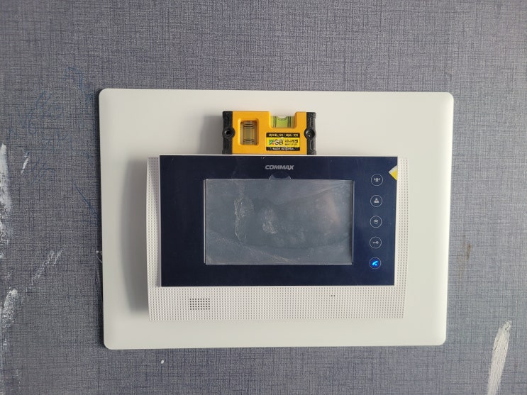 안양 만안구 안양동 주공뜨란채아파트 코맥스 비디오폰 CAV-705UW 교체 후기 : 네이버 블로그