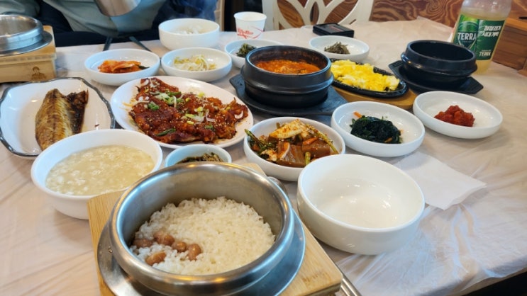 속초맛집 노학동맛집 가마솥밥이 맛있는 원조옥돌할머니순두부♡ 네이버 블로그