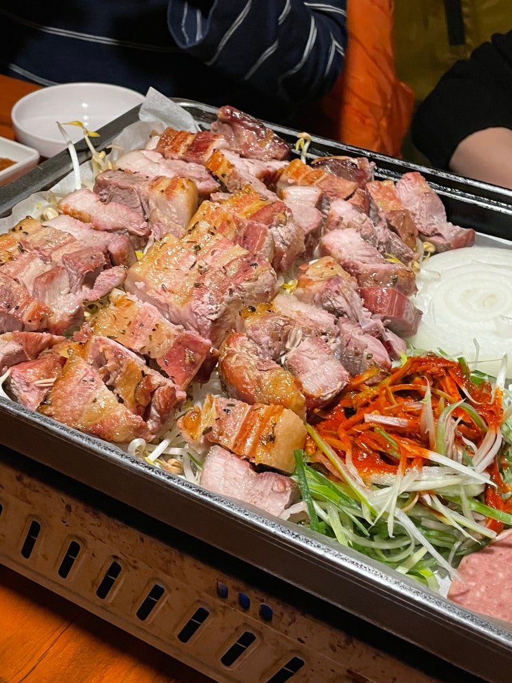 용인 고기동 맛집 산골항아리바베큐 캠핑 감성 이색 고기집 네이버 블로그