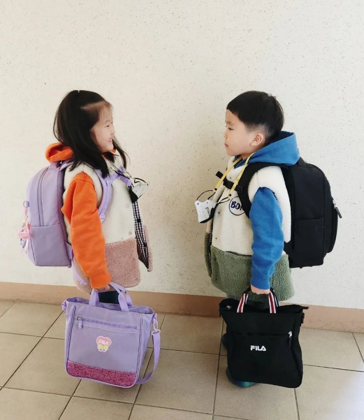 휠라키즈 초등학생 책가방 신학기 어린이 백팩 디자인도 실용성도 너무 좋죠 네이버 블로그