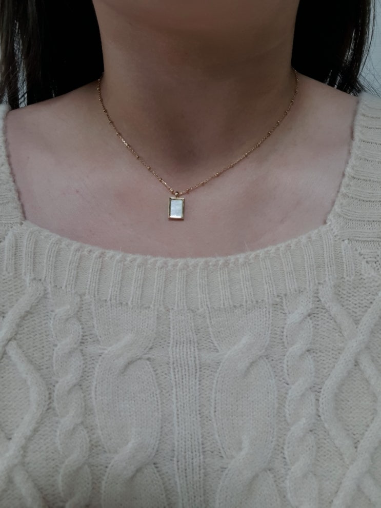 디어슈링 체인목걸이 고급스러워! : 네이버 블로그