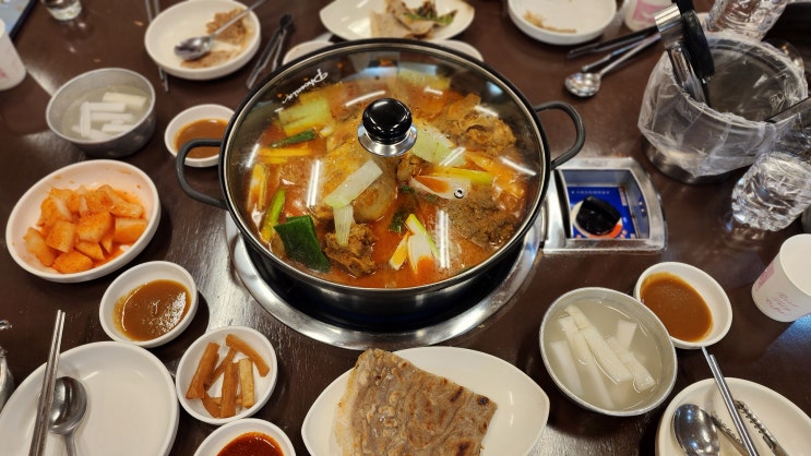 안양 맛집 팔덕식당 등갈비 팔덕뼈계탕 추천 네이버 블로그