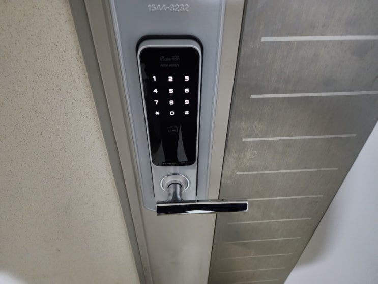 신정동 열쇠 도어락 게이트맨3 고장으로 파손 교체설치 : 네이버 블로그