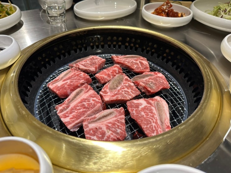 서대문역 고기집 화우 본점 소고기 실망 후기 네이버 블로그