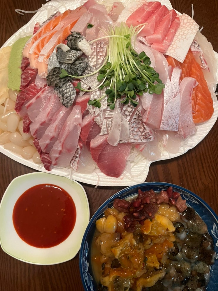 노량진수산시장 맛집 형제상회에서 모듬회 포장 찾아가는 법 주차 네이버 블로그
