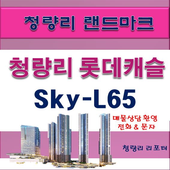 제2의 강남 청량리역롯데캐슬 SKY-L65 : 네이버 블로그