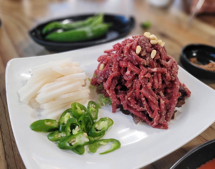 포천 맛집 전주장작불곰탕 내돈내산 후기 Ft 육회 곰탕 육개장 네이버 블로그