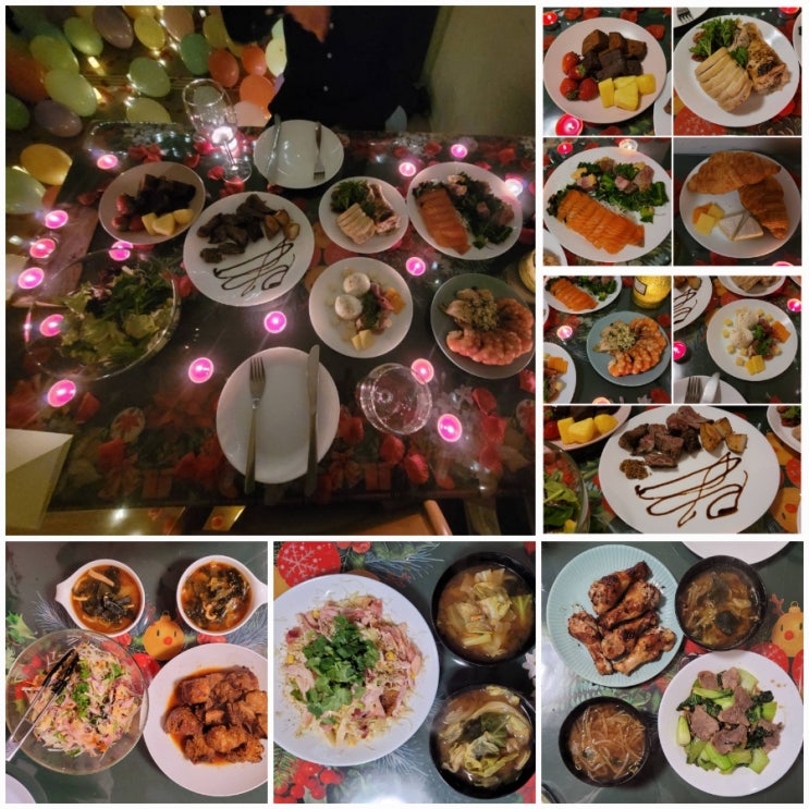 감동적인 깜짝 이벤트가 있었던 신혼밥상 고기고기한 일주일밥상 주간밥상 2인가족 저탄고지 키토식단 홈파티 명절음식 네이버 블로그