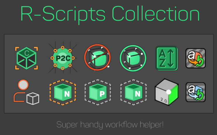 C4D Script R-Scripts Collection : 네이버 블로그