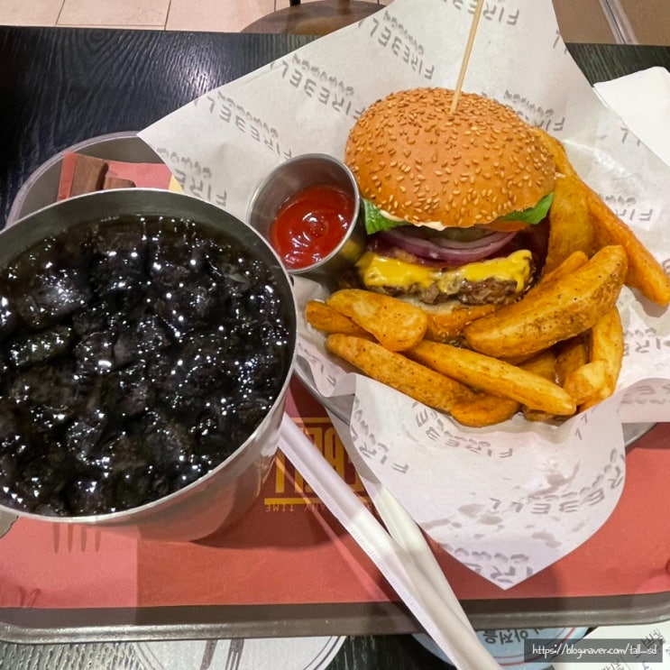 파이어벨firebell 신세계백화점 강남점 수요미식회 미국식 수제버거 닥터레오버거 네이버 블로그