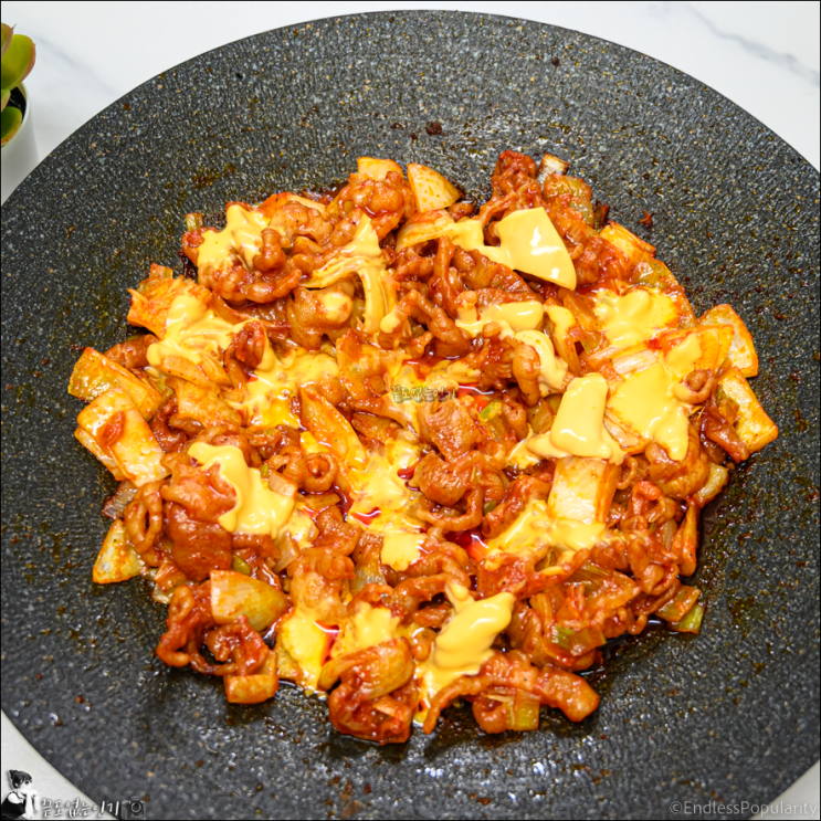 치즈 무뼈 닭발볶음 만들기 뼈없는 닭발 요리 치즈불닭 집에서 술안주 레시피 네이버 블로그