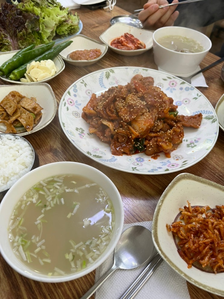 금천 ‘항아리식당 금천구청 입구 삼거리 제육볶음 청국장 순두부찌개 육개장이 있는 시흥동 찐맛집 네이버 블로그